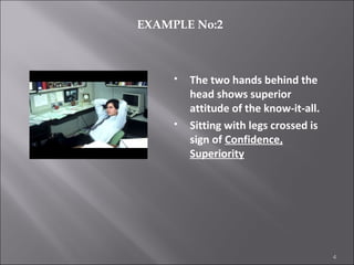 Examples of Kinesics | PPT