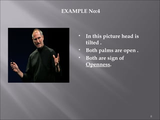 Examples of Kinesics | PPT
