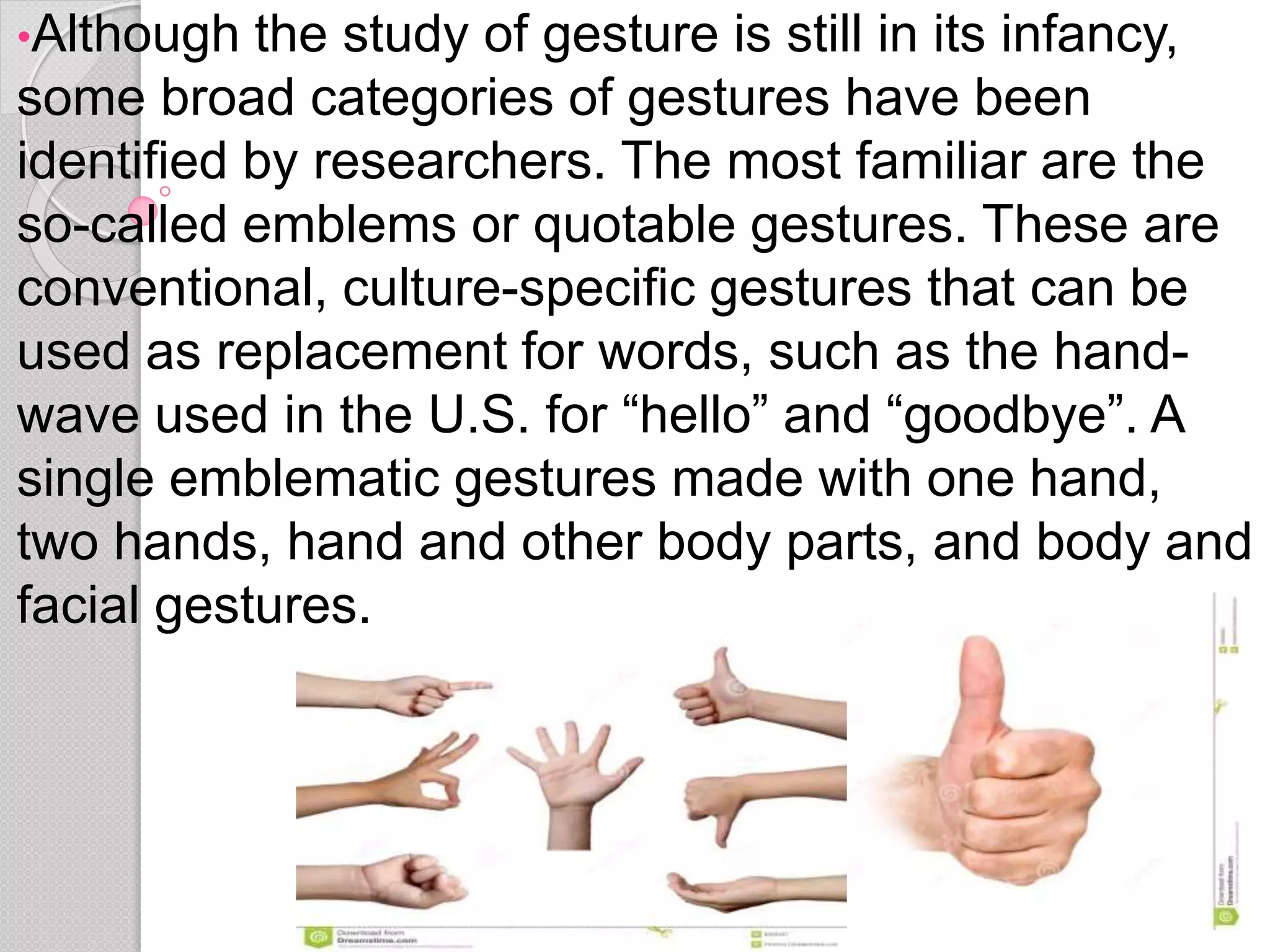 Kinesics (Communication Skills) | PPTX