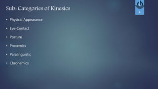 Kinesics | PPTX