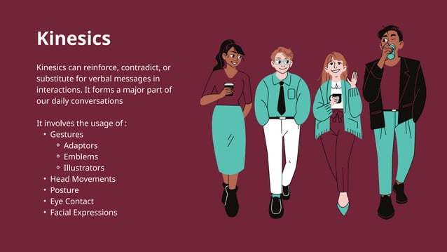 Kinesics.pptx non verbal communication presentation | PPT