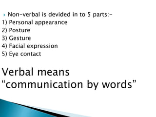 Kinesics (3) (Communication Skills) | PPTX