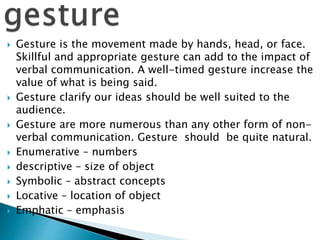 Kinesics (3) (Communication Skills) | PPTX