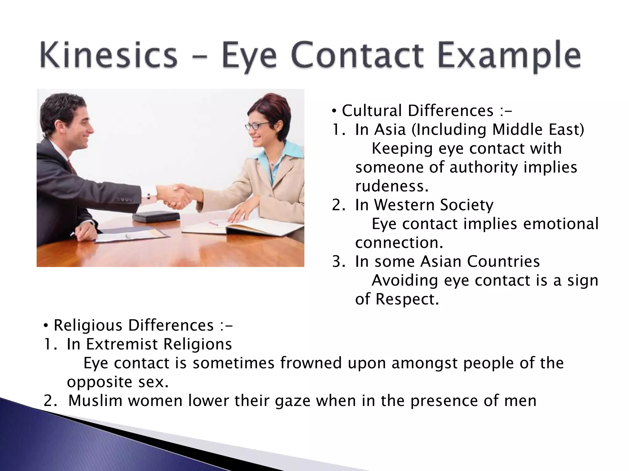 Kinesics Communication Skills | PPTX