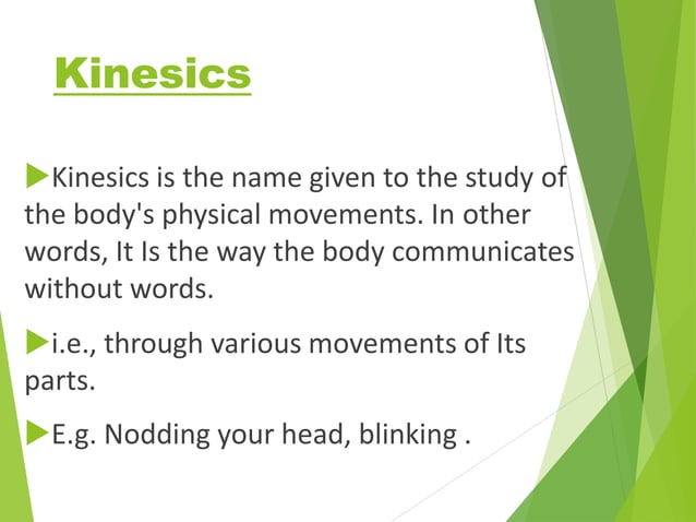 KINESICS Communication Skills. | PPTX | Eye and Vision Conditions | Diseases and Conditions