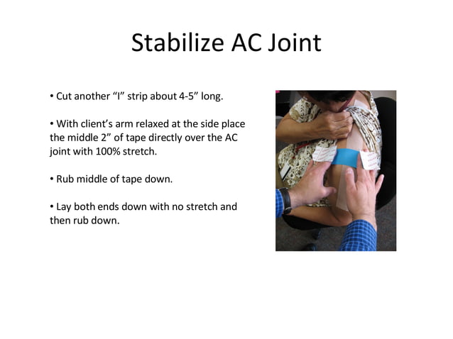 Kinesio Taping For Shoulder Subluxation | PPT