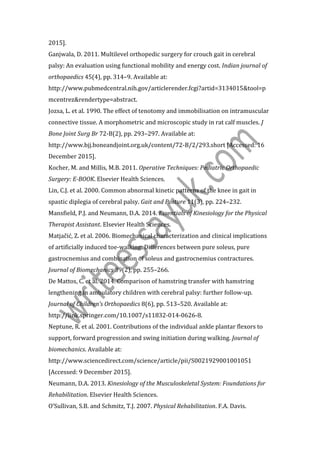Comparison between Hamstring Lengthening Tendon and Hamstring Tendon ...