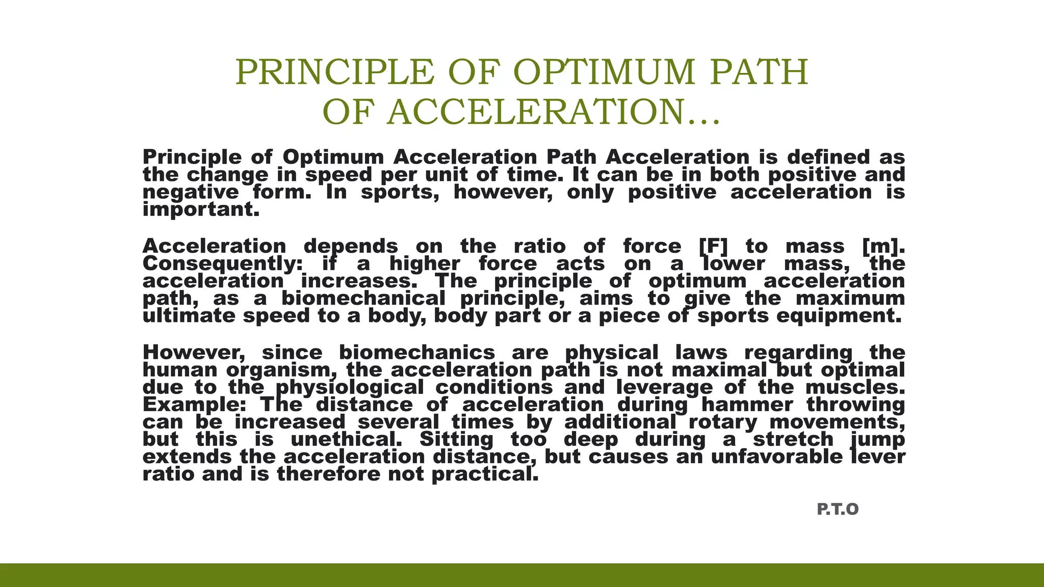 Kinesiology and biomechanics | PPTX