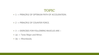 Kinesiology and biomechanics | PPTX