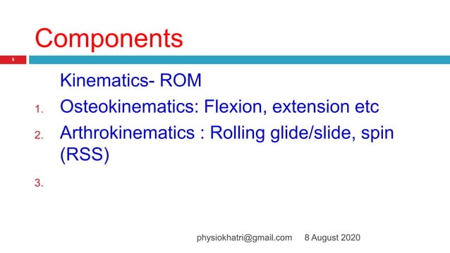 Kinesiology basics | PPTX