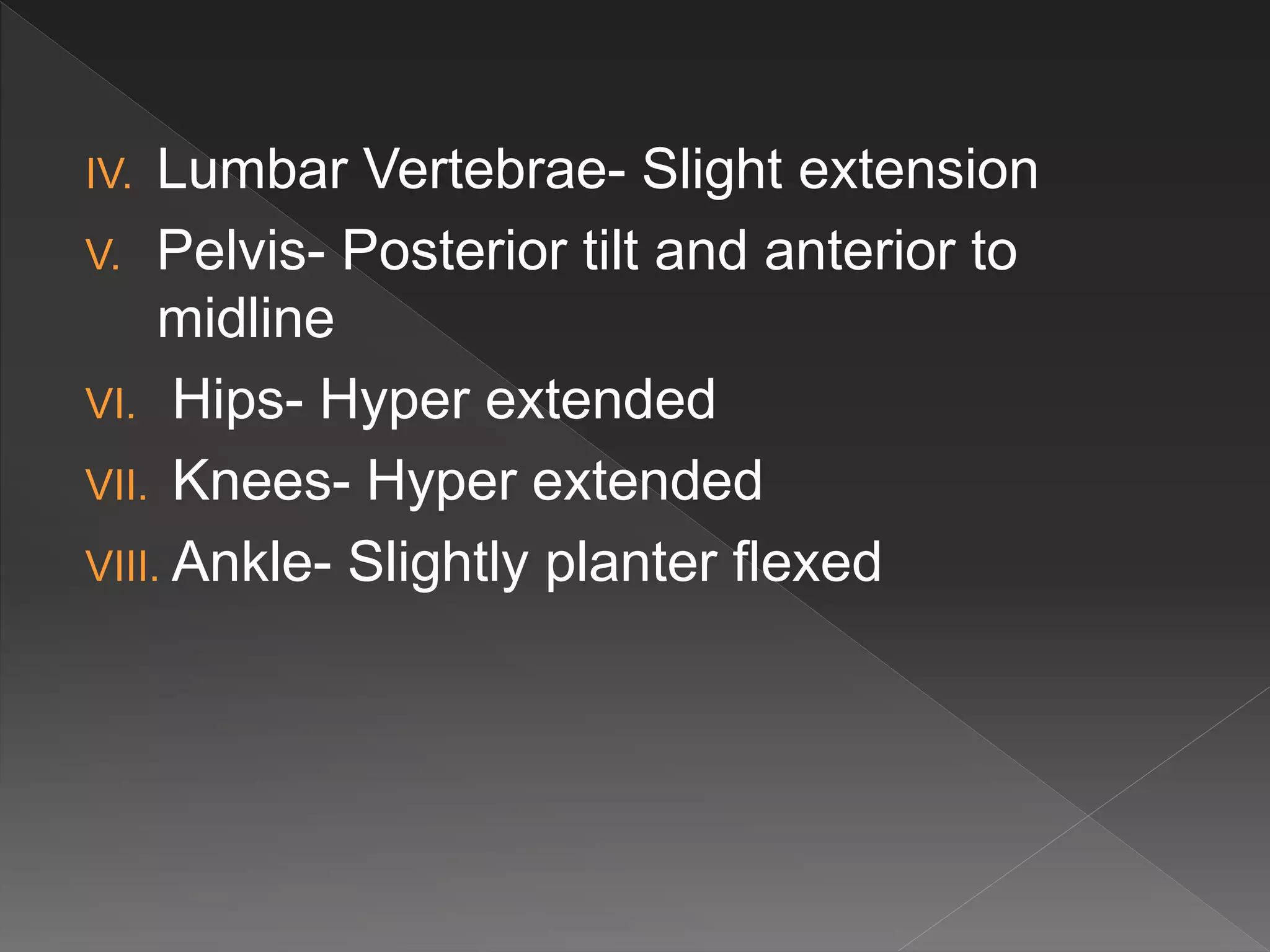 Kinesiology Postures and its types | PPTX