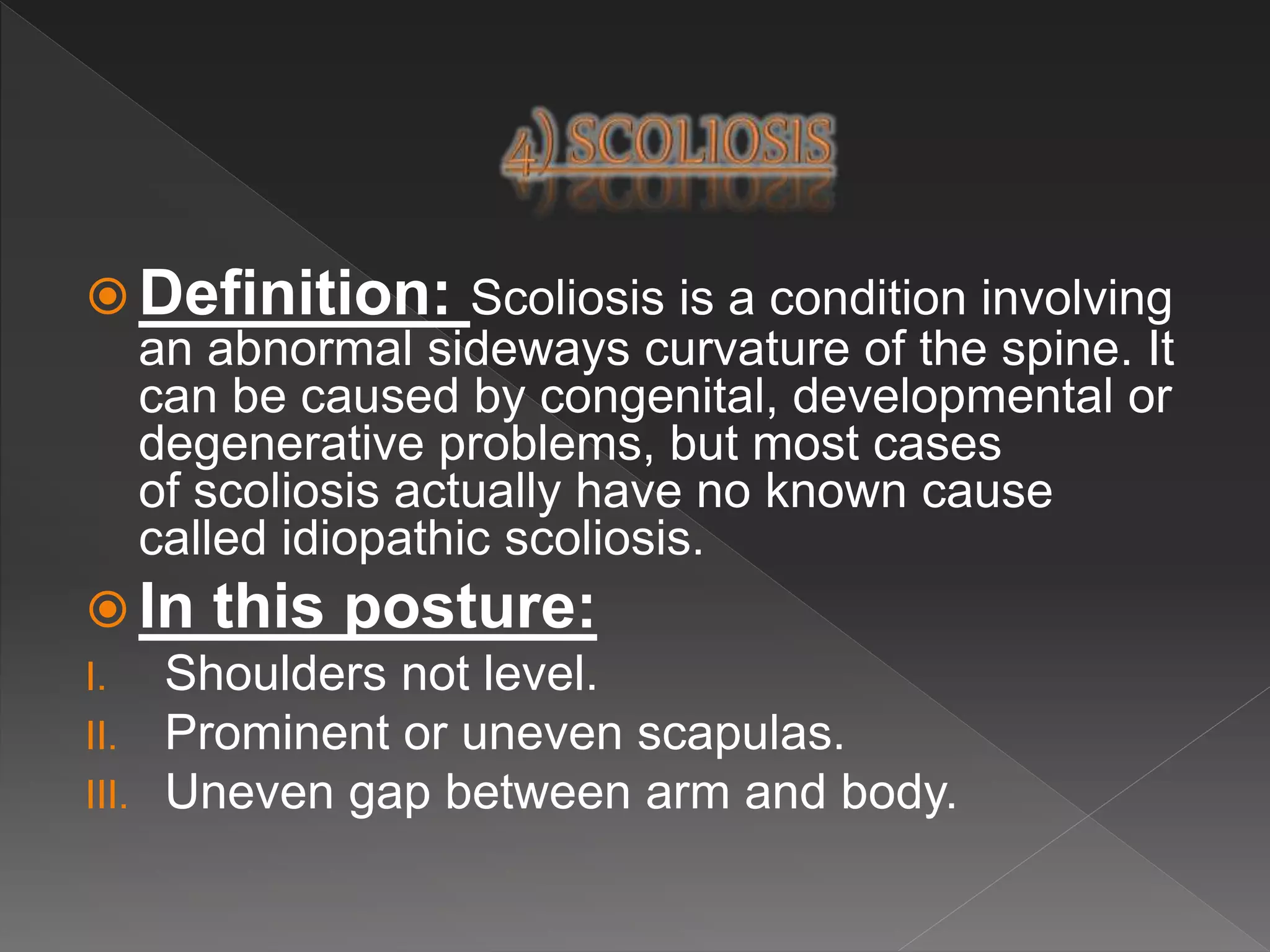 Kinesiology Postures and its types | PPTX