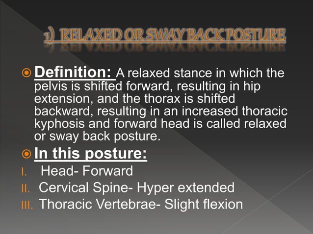 Kinesiology Postures and its types | PPTX | Physical Therapy | Wellness