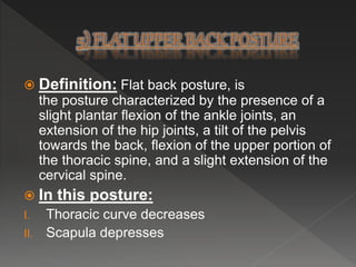 Kinesiology Postures and its types | PPTX