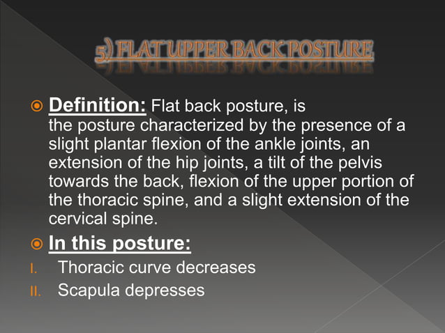 Kinesiology Postures and its types | PPTX | Physical Therapy | Wellness