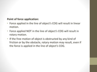 Kinesiology push and pull | PPTX