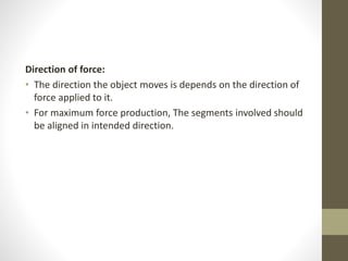 Kinesiology push and pull | PPTX