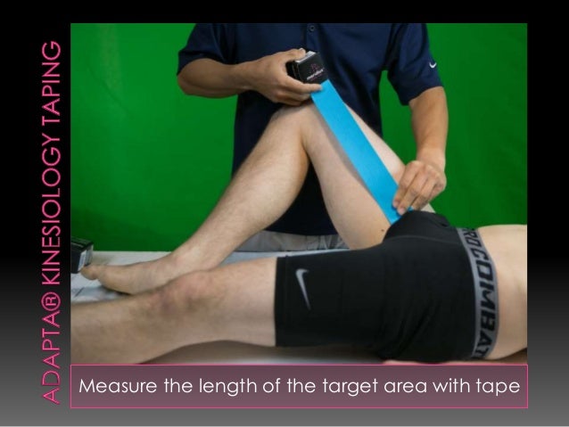 Kinesiology Taping of the Adductor Muscles