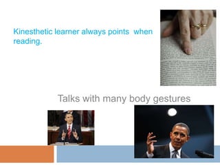 Kinesthetic learning(lam kin sing) | PPT