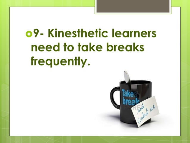 Kinesthetic learning type | PPT