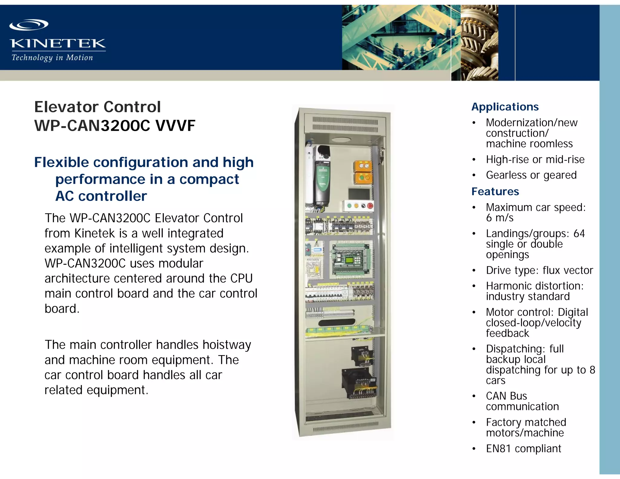 Kinetek Elevator & Escalator Solutions | PDF