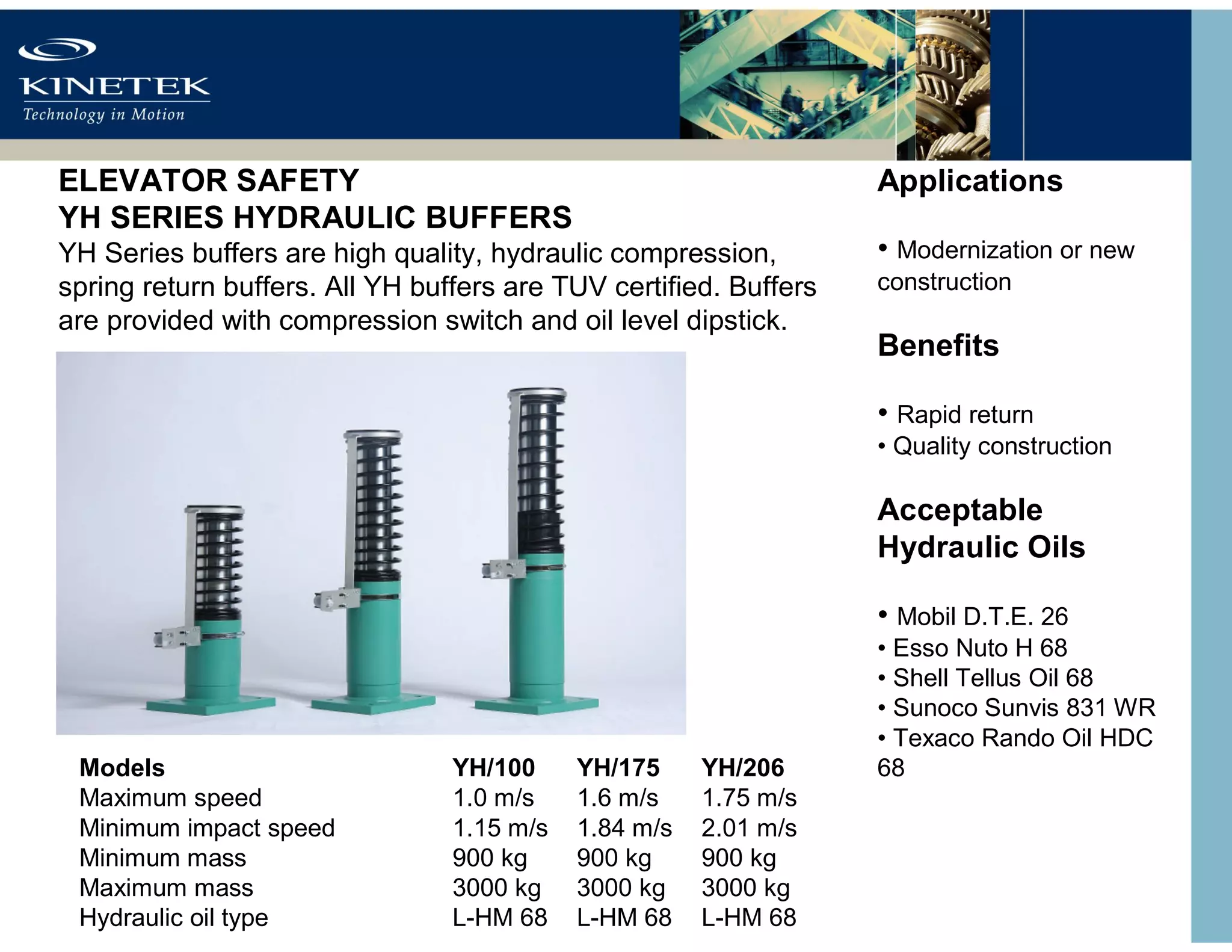 Kinetek Elevator & Escalator Solutions | PDF