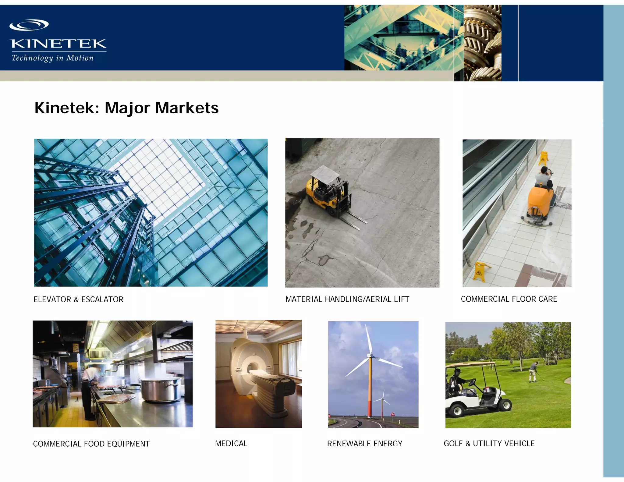 Kinetek Elevator & Escalator Solutions | PDF