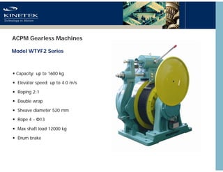 Kinetek Elevator & Escalator Solutions | PPT