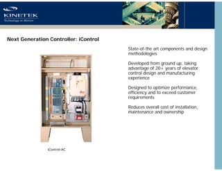 Kinetek Elevator & Escalator Solutions | PPT