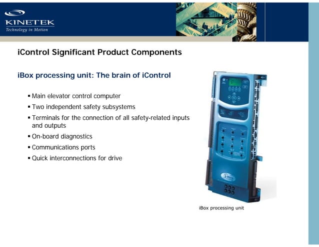 Kinetek Elevator & Escalator Solutions | PPT