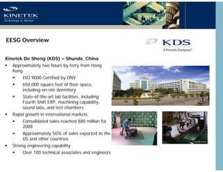 Kinetek Elevator & Escalator Solutions | PDF