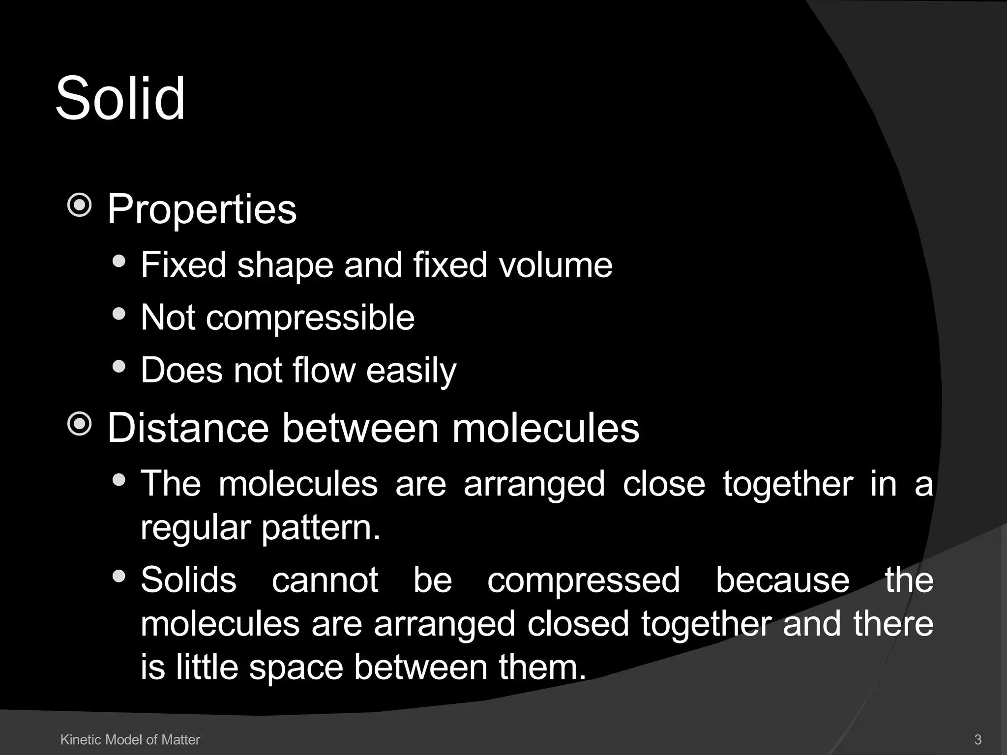 Kinetic Model Of Matter | PPT