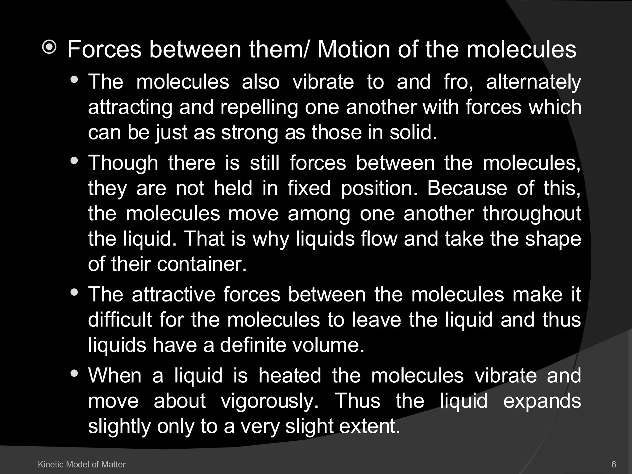 Kinetic Model Of Matter | PPT