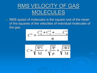 Kinetic theory- | PPT