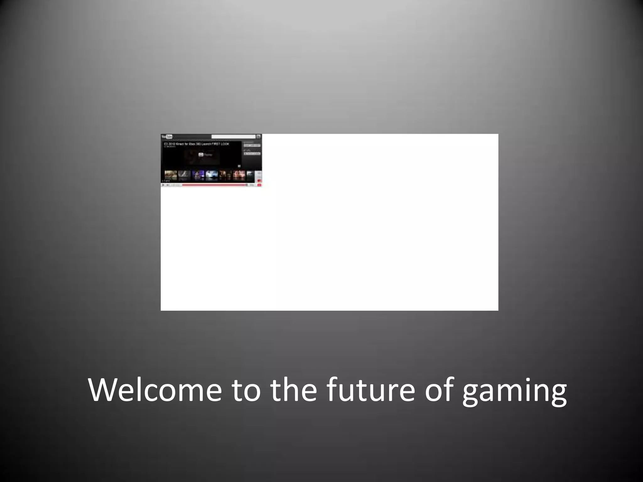 Kinetic xbox 360 powerpoint | PPTX