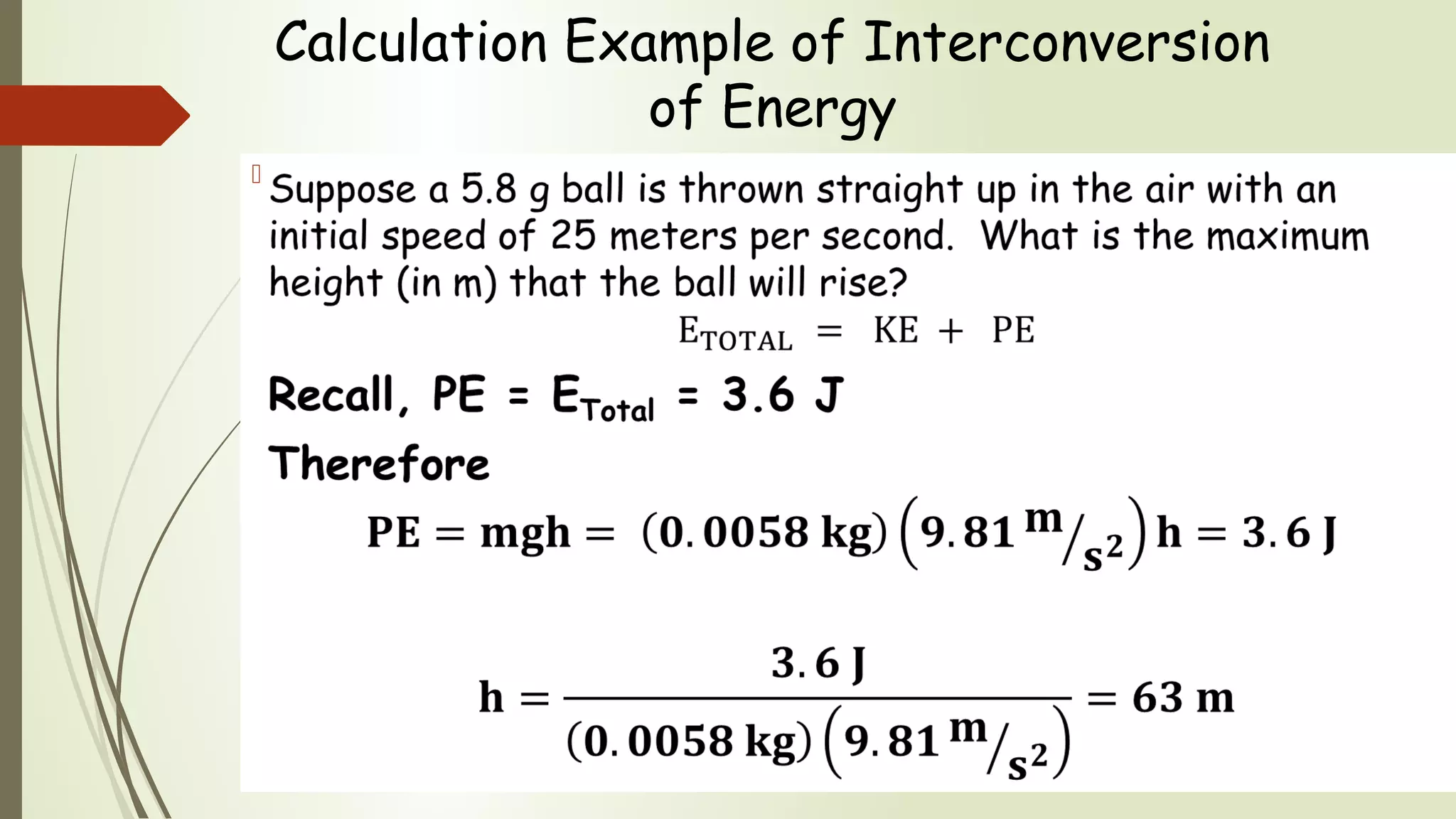 Kinetic and Potential Energy | PPT