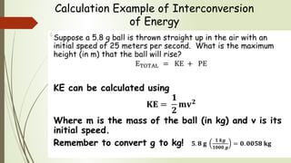 Kinetic and Potential Energy | PPT