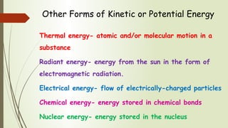 Kinetic and Potential Energy | PPT