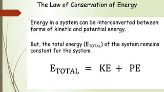 Kinetic and Potential Energy | PPT