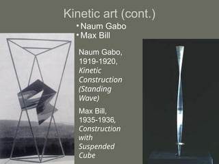 Kinetic Art_Modern Art Grade 10 students | PPT | Free Download