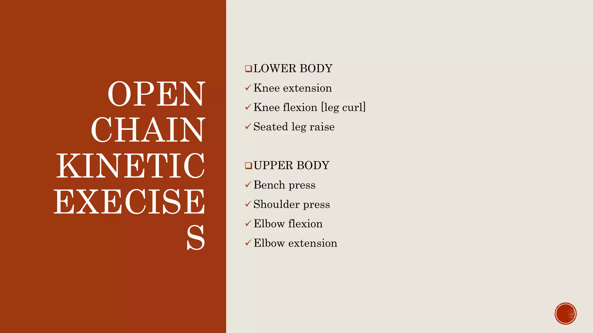 Kinetic chain {kinematic chain} | PPTX