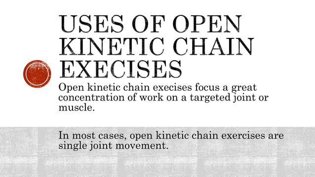 Kinetic chain {kinematic chain} | PPTX