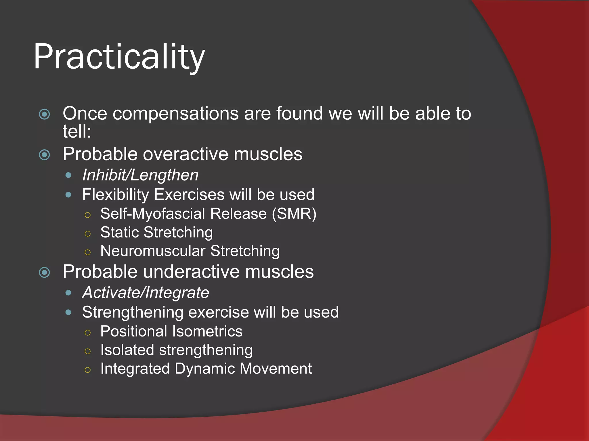 Kinetic Chain Assessment | PDF