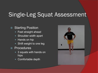 Overhead Squat Assessment Form