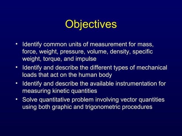 Kinetic concepts for analyzing human motion | PPT | Physical Therapy | Wellness
