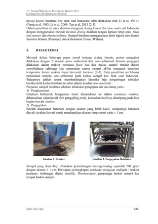 Kinetic drying low rank coal am te q 2015 new | PDF