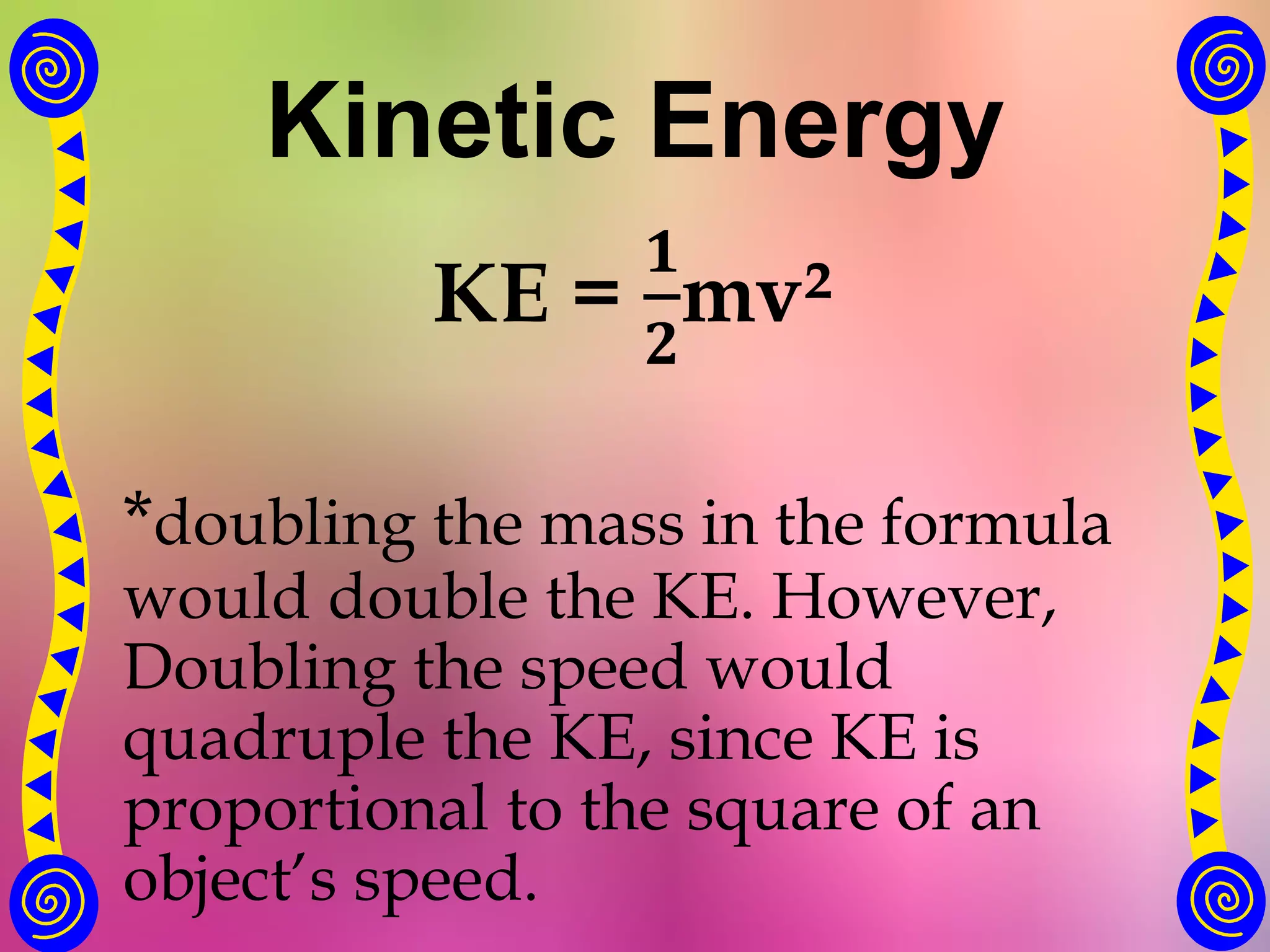 Kinetic energy | PPTX
