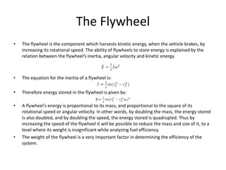 Kinetic Energy Recovery System | PPTX