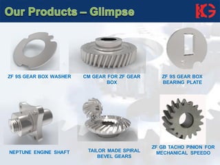 Kinetic Gears Corporate Presentation | PDF