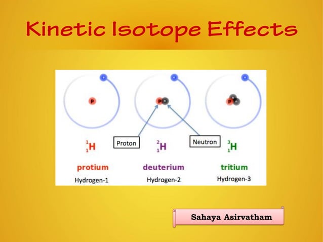 Kinetic isotope effects | PDF | Chemistry | Science